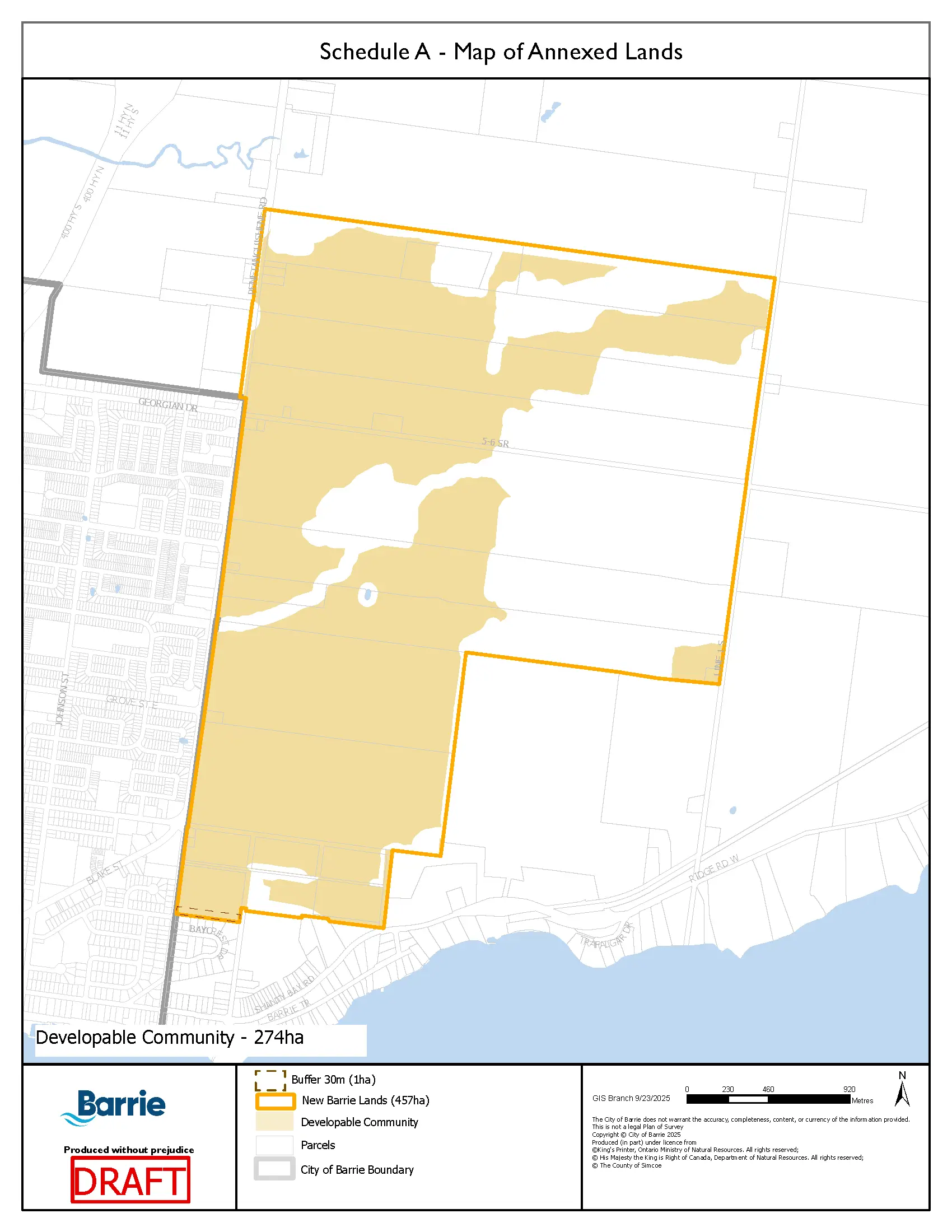 City of Barrie Boundary Expansion Request | Township of Oro-Medonte