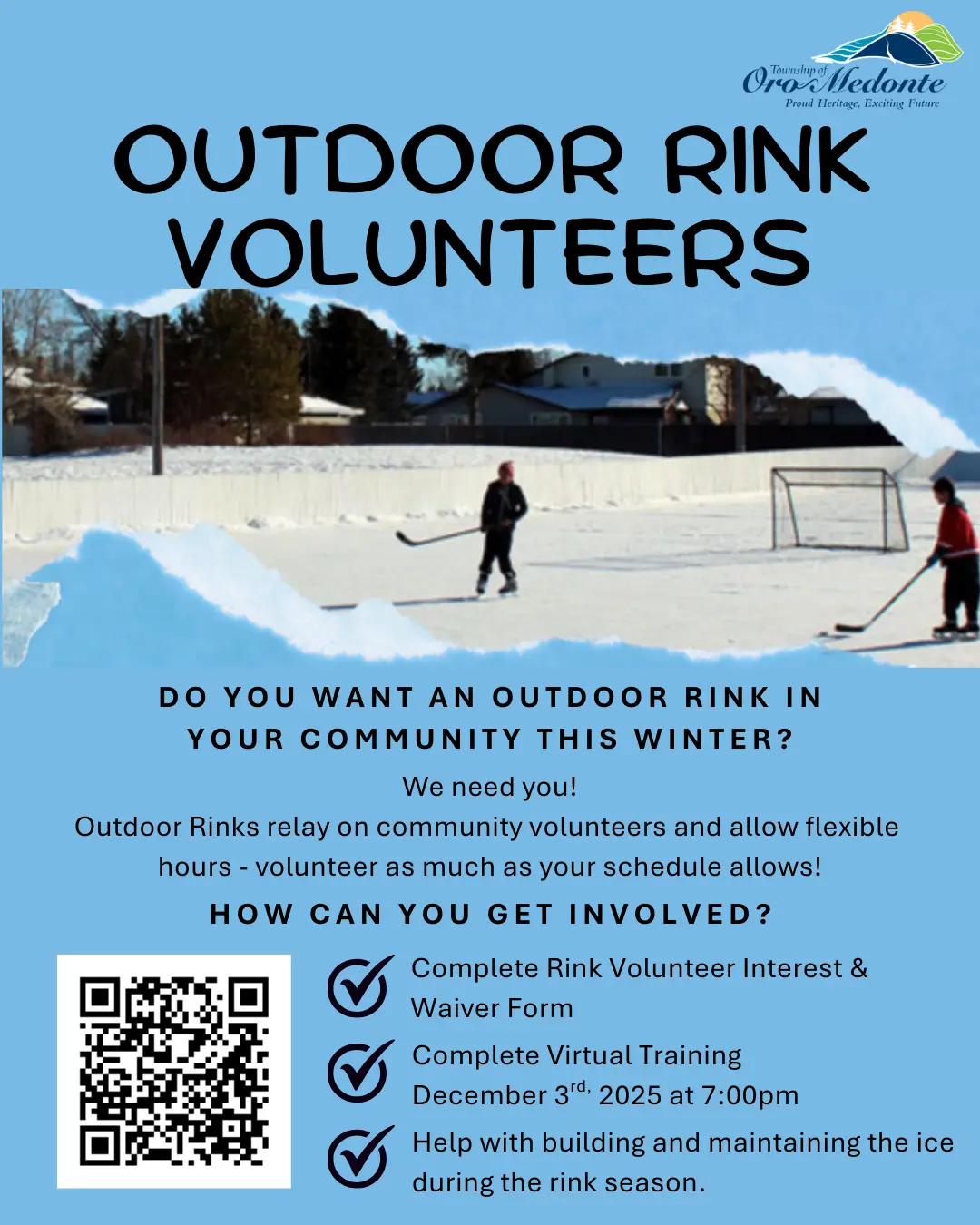 Skating and Ice Rinks | Township of Oro-Medonte